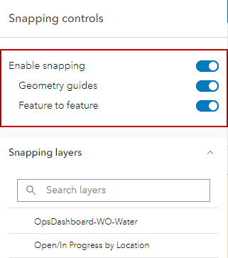 Use Snapping Controls