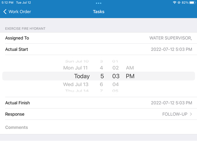 View or Complete a Task