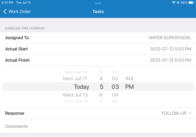 View or Complete a Task