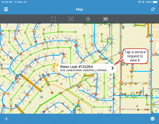 View a Service Request