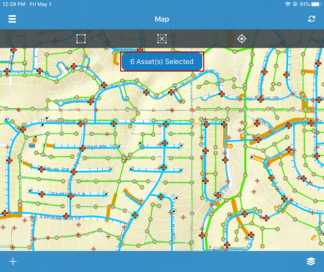 Remove Individual Assets from Selection