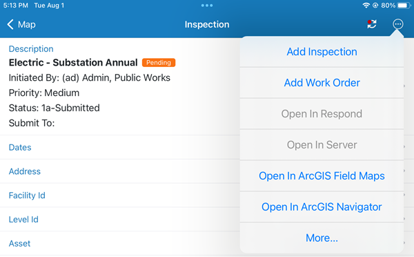 Create an Attached Work Order