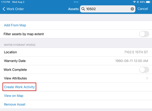 Create a Child Activity